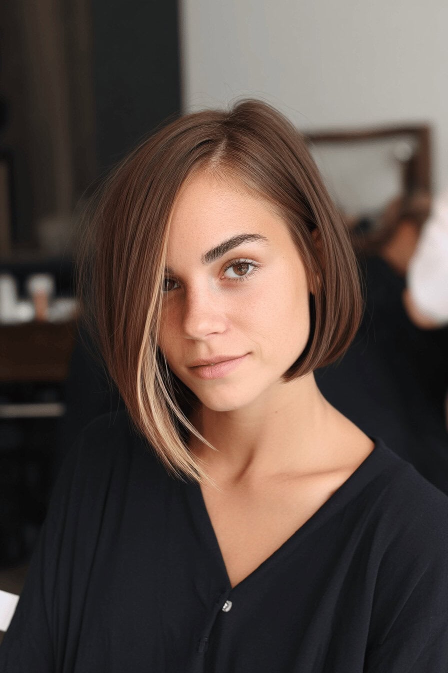 15 Stilvolle Bob mit Pony Frisuren für jeden Haar-Typ und Anlass ...