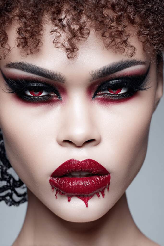 15 einzigartige Halloween Make up Ideen Vampir – von klassisch bis ...