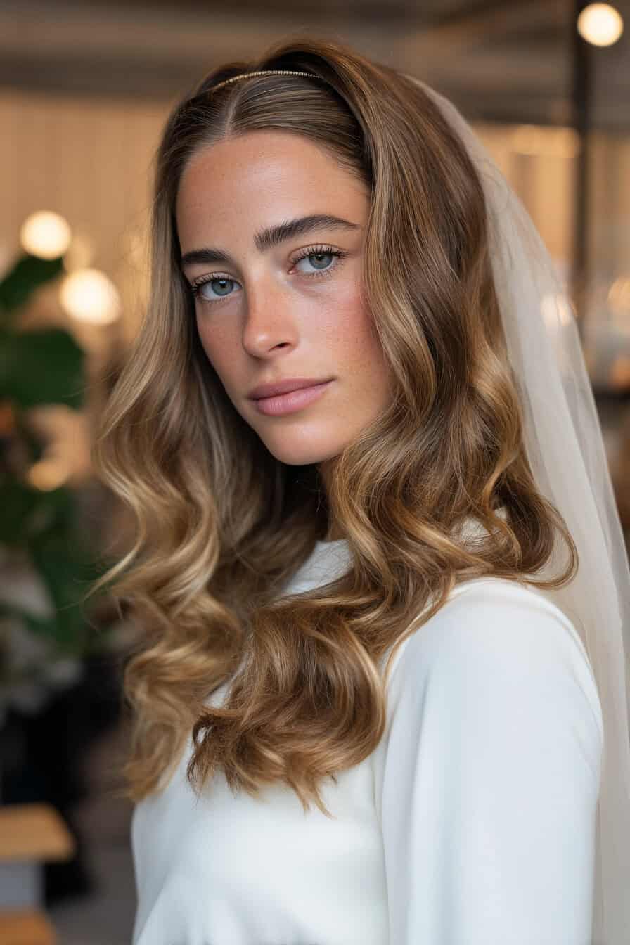 Offene Locken Frisur